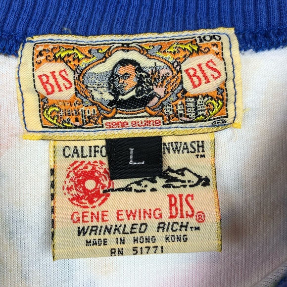 Gene Ewing Bis | Tops | Vibrant Vintage Sweater Top | Poshmark